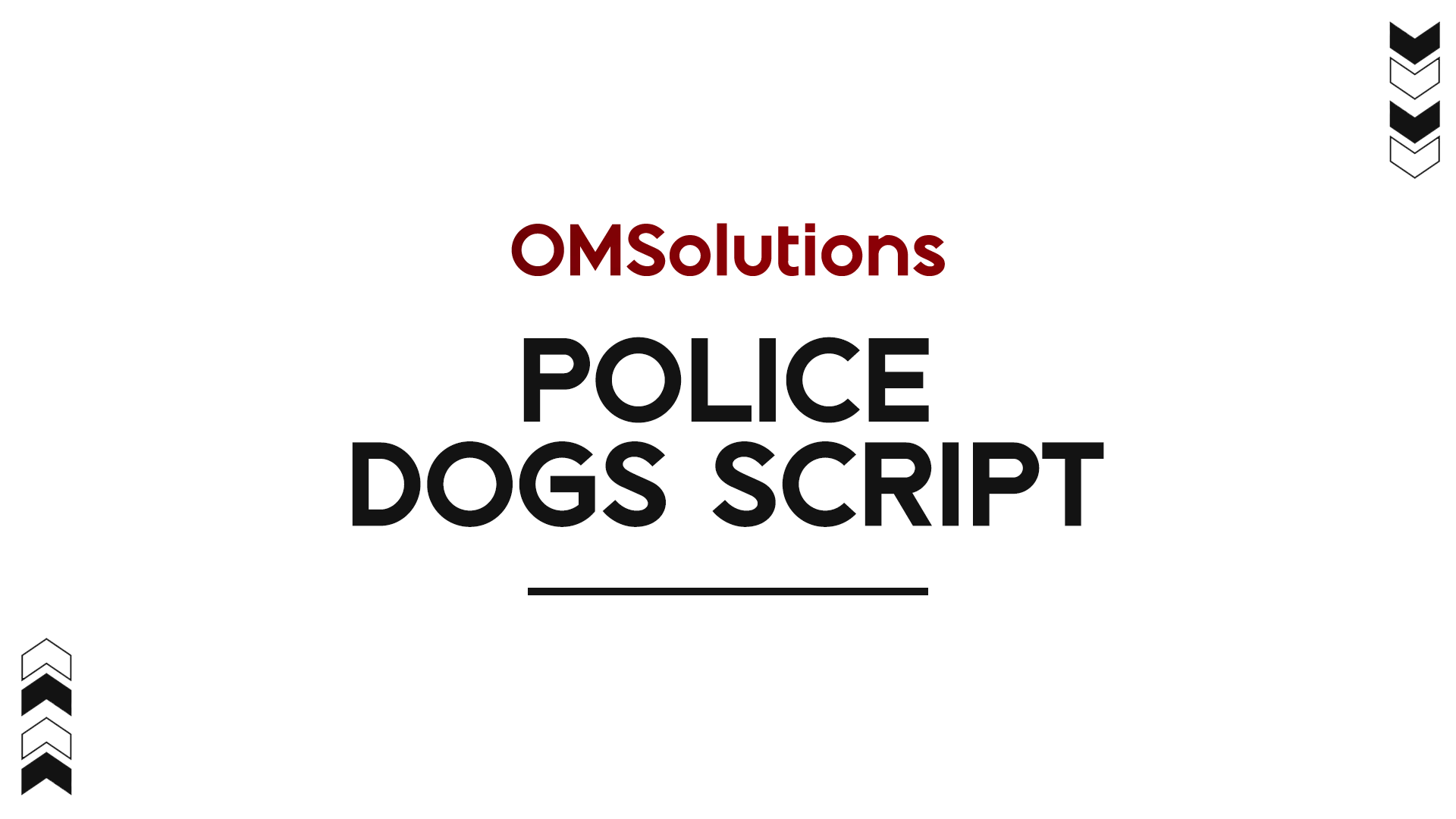 oDogs | K-9 Policing Script - OMSolutions